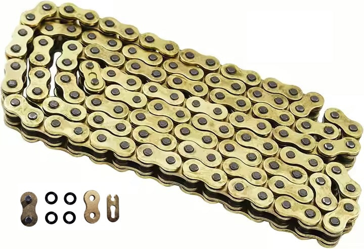 Heavy Duty Gold Drive Chain: 428-104L – Square Motorcycle Parts